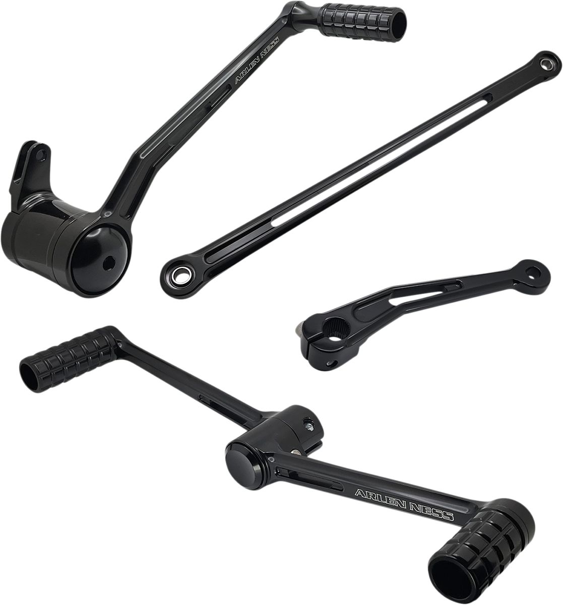 Arlen Ness SpeedLiner Foot Control Kit With Heel/Toe Shifter In Black ...