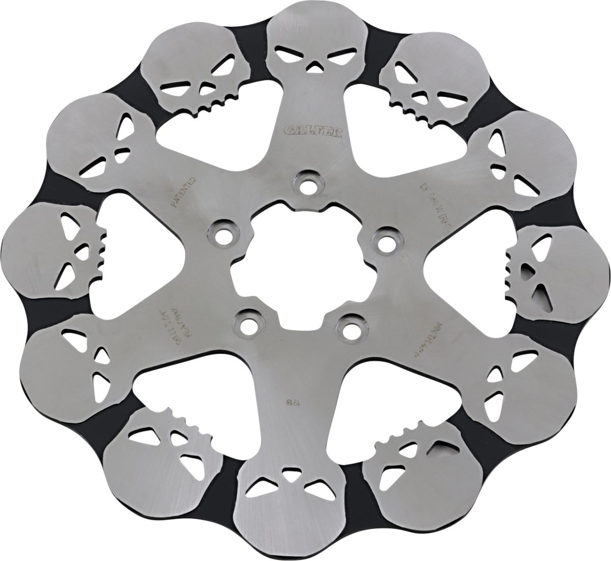 Galfer Front Solid Skull Brake Disc For Harley Davidson 2000-2013 ...