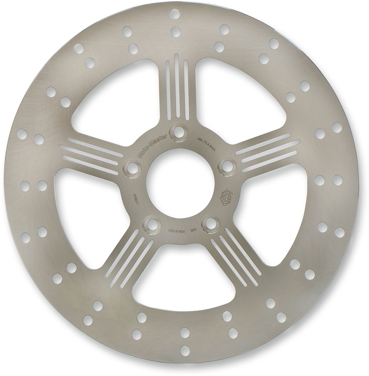 Moto Master Rear Right Fixed Round Adrian Brake Disc For Harley ...