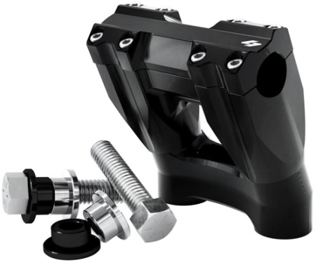 Kraus Kickback Riser Set With 25mm Clamp & 127mm Rise In Black For ...