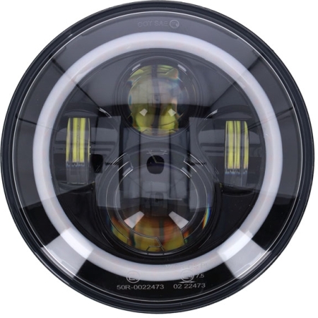 Doss 7 Inch LED Headlight Conversion For Harley Davidson Softail ...