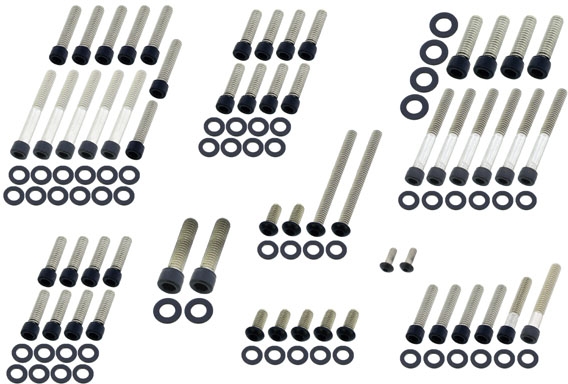 SCREWS4BIKES, Engine Bolt Kit (ARM308979) | ARH Custom UK