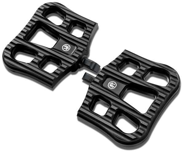 Performance Machine Drifter Rider Mini Floorboards In Black Ops Black ...