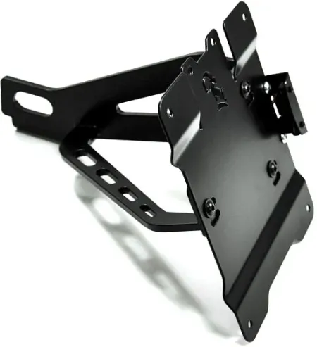 Zieger, Side Mount License Plate Bracket KIT. Black (10000820) | ARH ...
