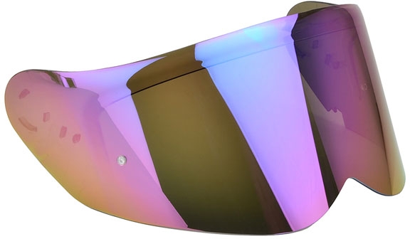 Simpson Visor For Simpson Venom Helmets - Irridium Rainbow (ARM285999 ...